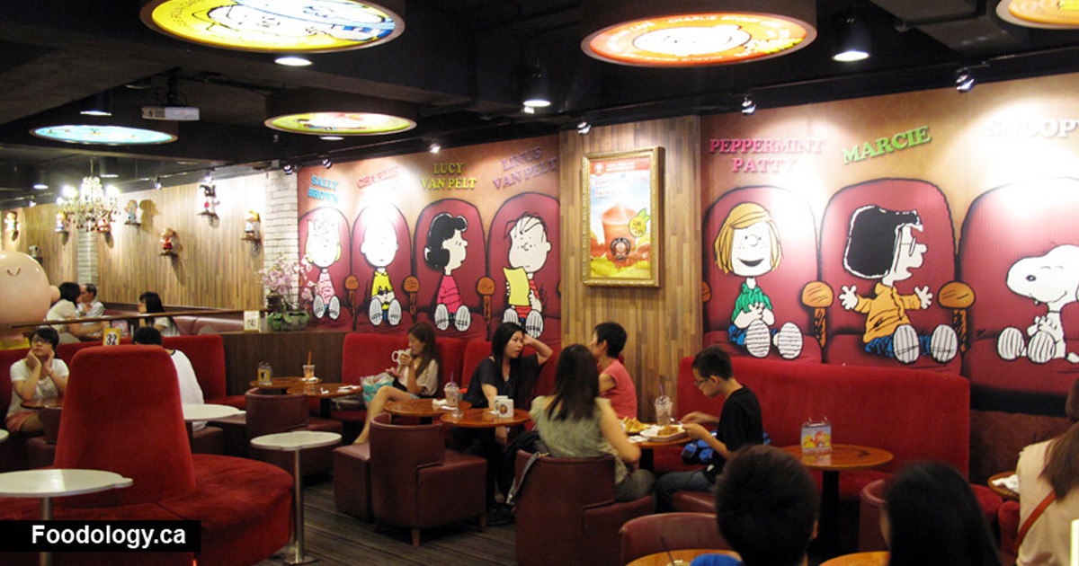El café temático PEANUTS de Snoopy que debes visitar